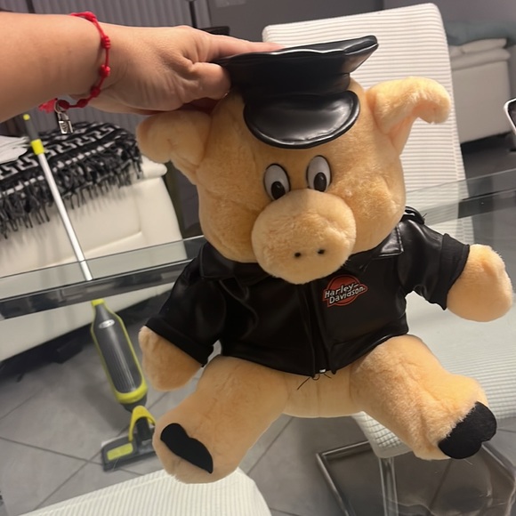 Toys | Vintage 1993 13 Harley Davidson Plushie Stuffed Pig Hog Animal ...